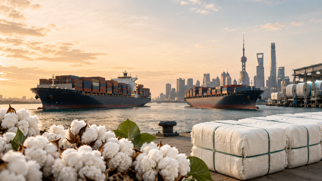 Brazilian Cotton Pushes for More Space in Asian Markets